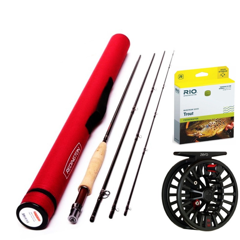 Redington Classic Trout 376-4 Fly Rod Combo