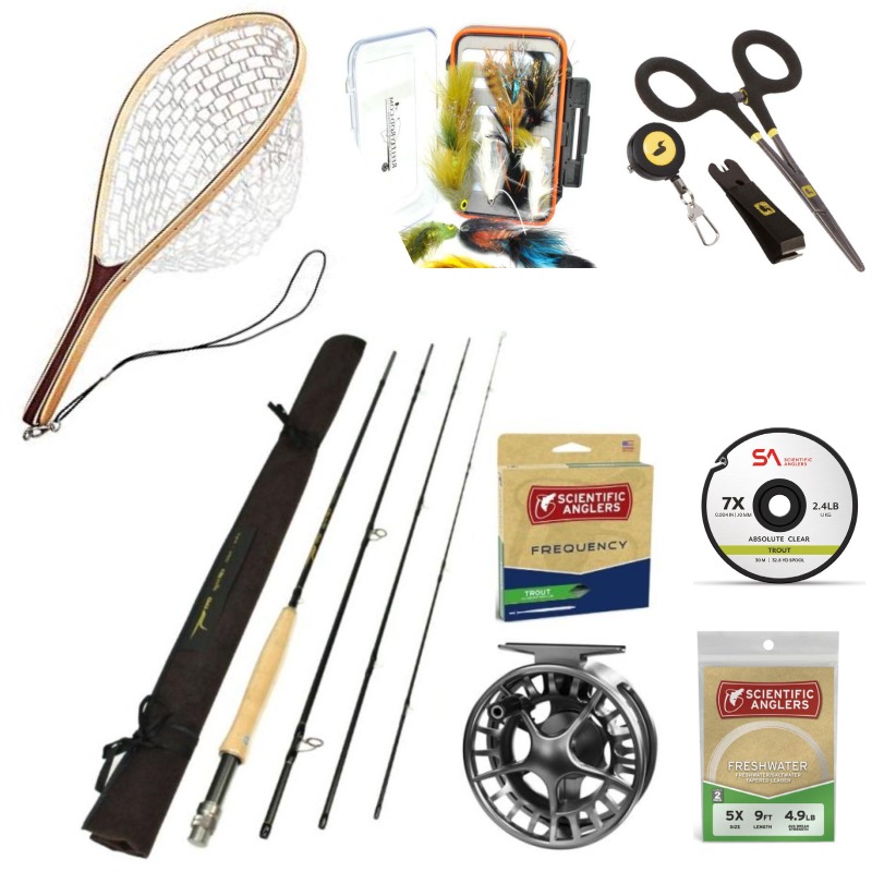 TFO Pro II Fly Fishing Outfit Package : ReelFlyRod