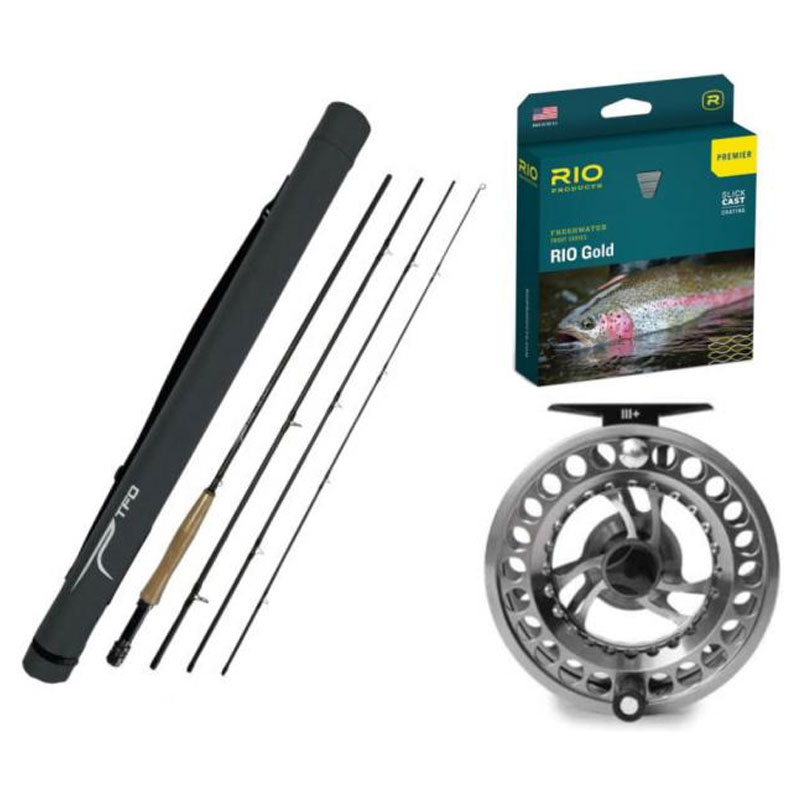 TFO Legacy 590-4 Fly Rod Combo - ReelFlyRod