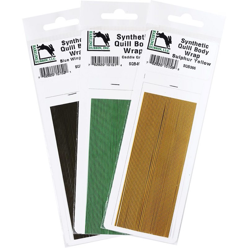 Hareline Synthetic Quill Body Wrap - ReelFlyRod
