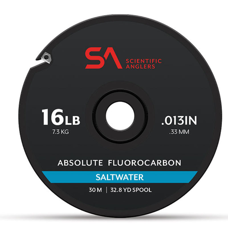 SA Absolute Fluorocarbon Saltwater Tippet - ReelFlyRod