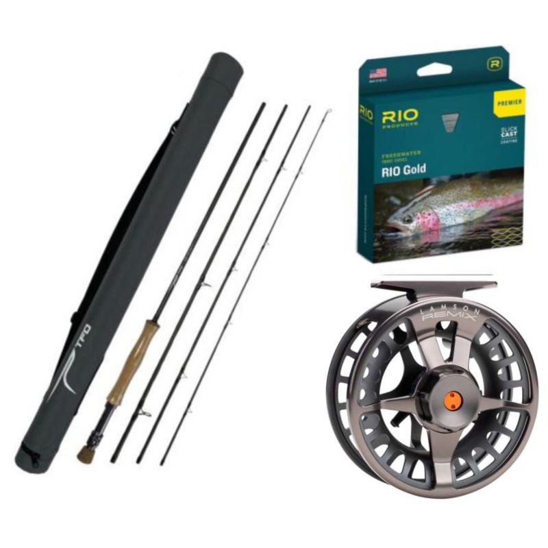 TFO Legacy 8100-4 Fly Rod Combo - ReelFlyRod