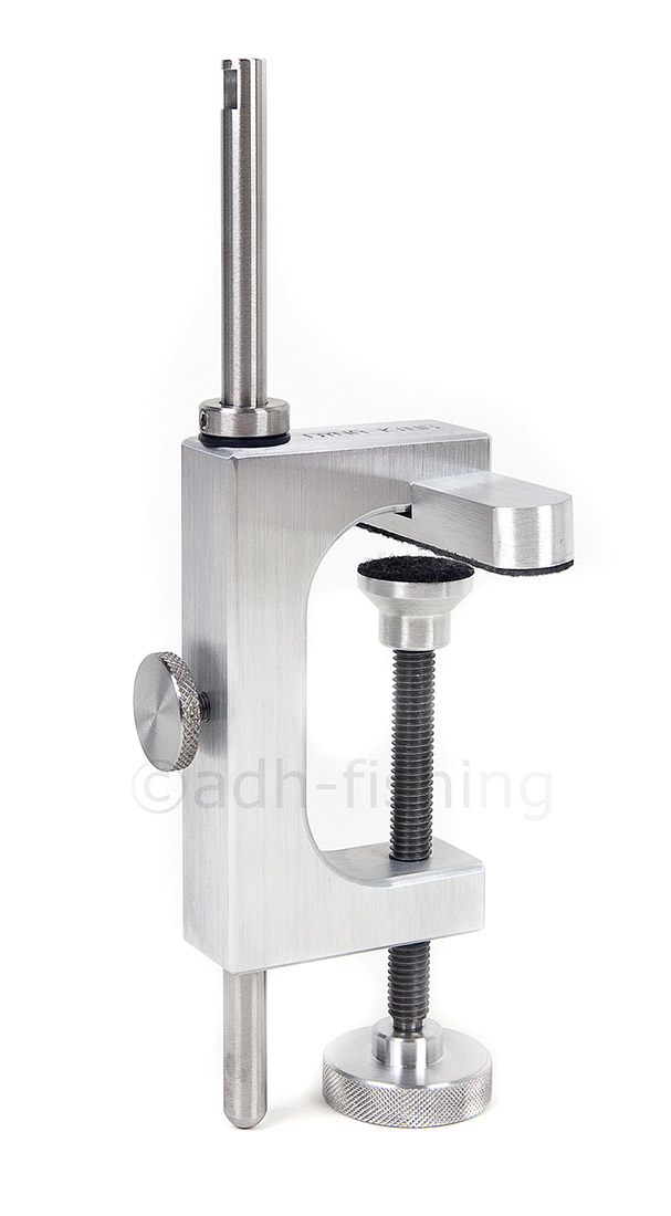 Dyna King Indexer C-Clamp with 9" Stainless Steel Shaft - ReelFlyRod